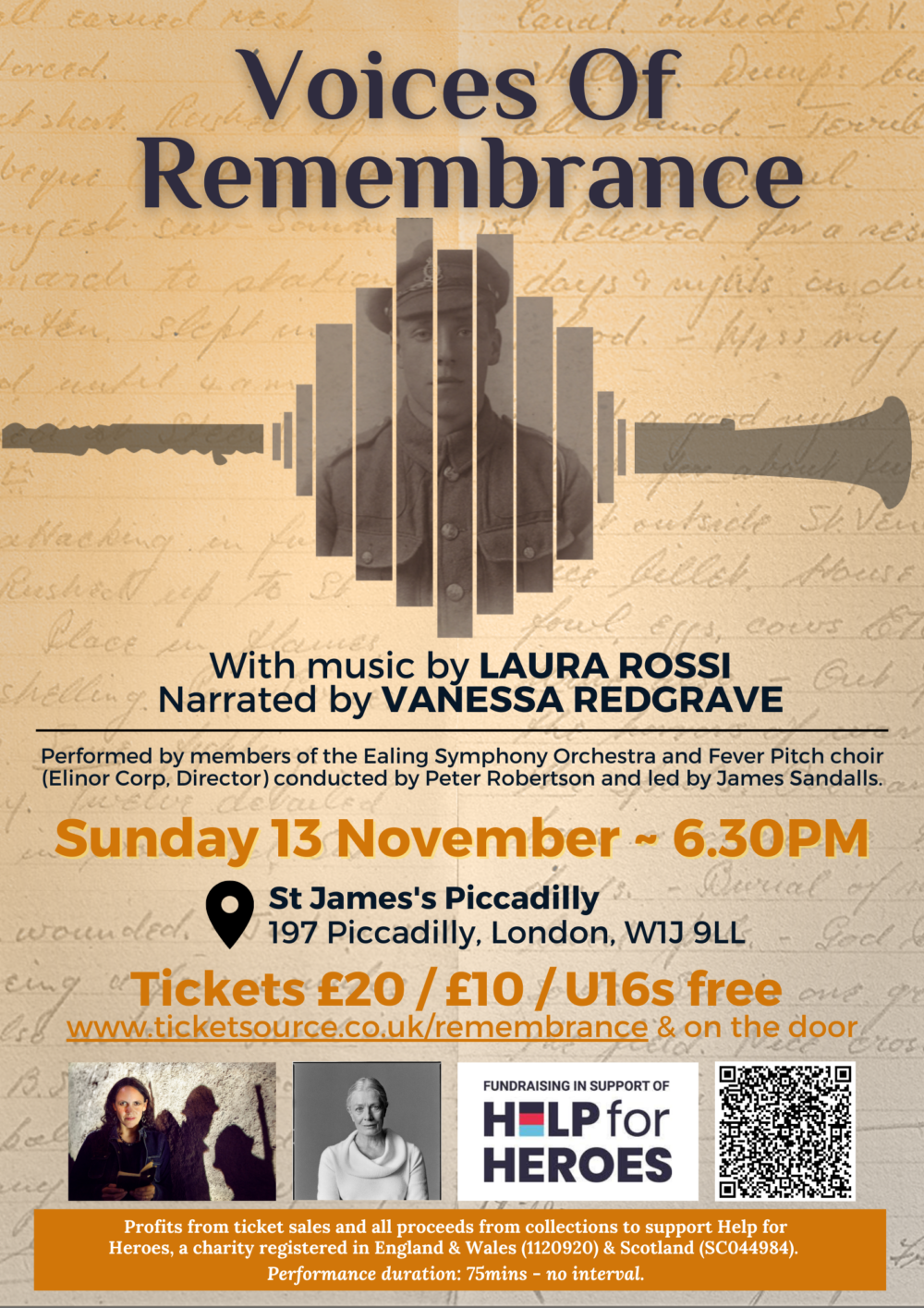 Voices of Remembrance with Vanessa Redgrave - Laura Rossi - Composer